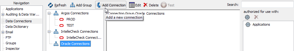Creating Data Connections