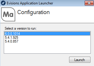 Evisions Application Launcher - User Installation