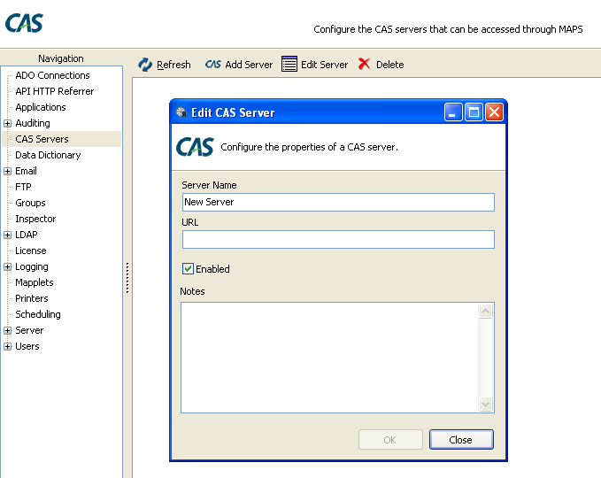Single Sign-On Using CAS