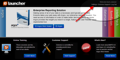 Creating and Linking an Evisions.com Account